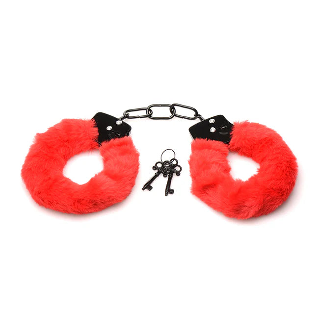 Master Series Cuffed in Fur Furry Handcuffs - All Colors – Tazzle