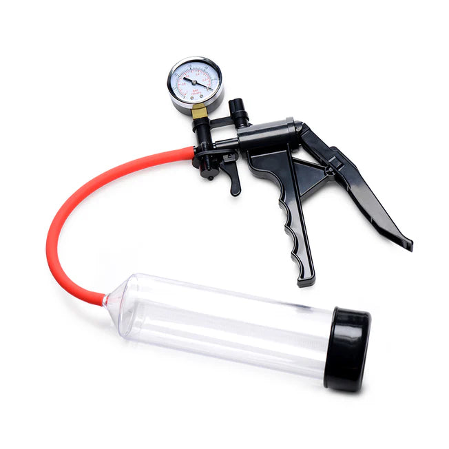 Master Series Penis Pump With Pressure Gauge – Tazzle